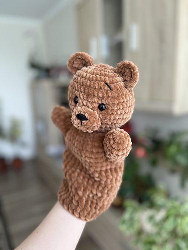Ravelry: Bear Hand Puppet pattern by Nataliia Romaniv