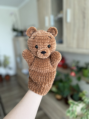 Ravelry: Bear Hand Puppet pattern by Nataliia Romaniv