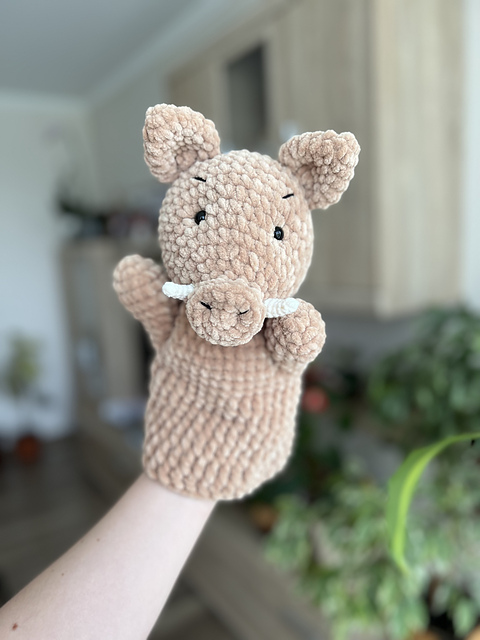 Ravelry: Boar hand puppet pattern by Nataliia Romaniv