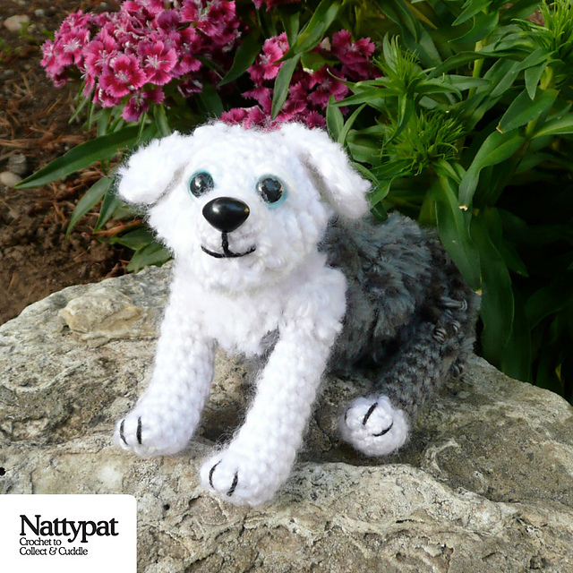 Ravelry: Alfie the Sheepdog pattern by Natalie Gagnon