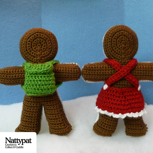 Ravelry: The Gingerbread Dolls pattern by Natalie Gagnon