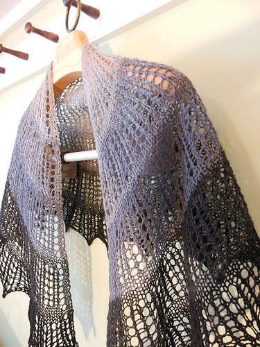 Ravelry: Gradient Lace Shawl pattern by Kay Meadors