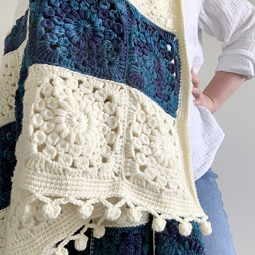 Ravelry: Summer Stripes Sunburst Blanket pattern by Mallory Krall