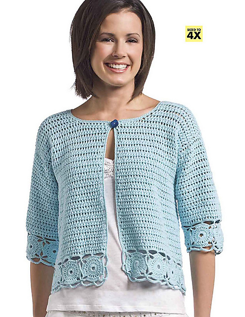 Ravelry: Short & Sassy Spring Cardigan pattern by Nazanin S. Fard