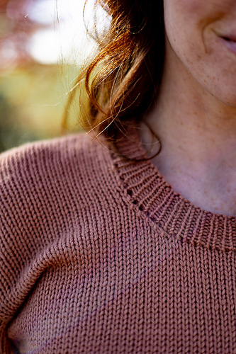 Ravelry: Sylvia Scalloped Edge Sweater pattern by Nazanin S. Fard
