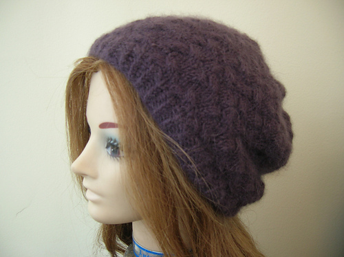 Ravelry: Start something Sunday Slouchy Beret pattern by Lisa Gaskell
