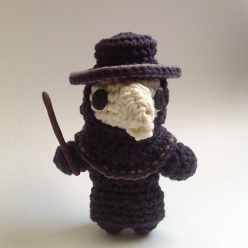 Ravelry: Plague Doctor pattern by NeedleNoodles
