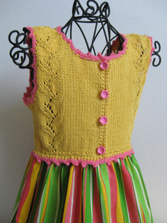 Ravelry: Flower and Vine Sundress pattern by Lorna McGrath