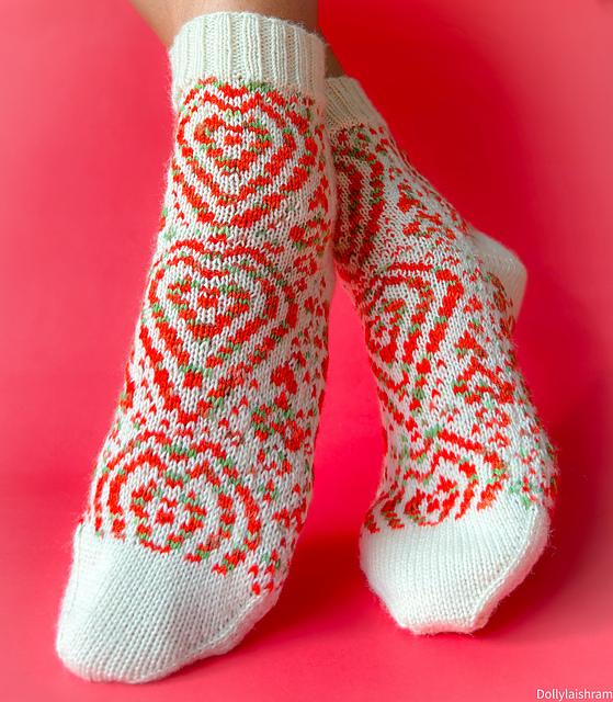 Ravelry: Top Down 2023 Sockalong 2 pattern by Dolly Laishram