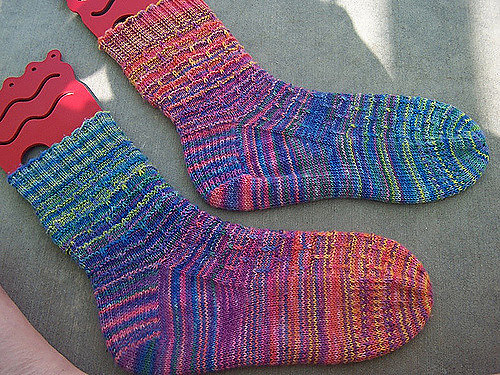 Ravelry: Gluttony Socks pattern by Kelly Eells