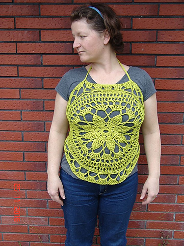 Ravelry: Doily Top Cover Up pattern by Gu'Chet