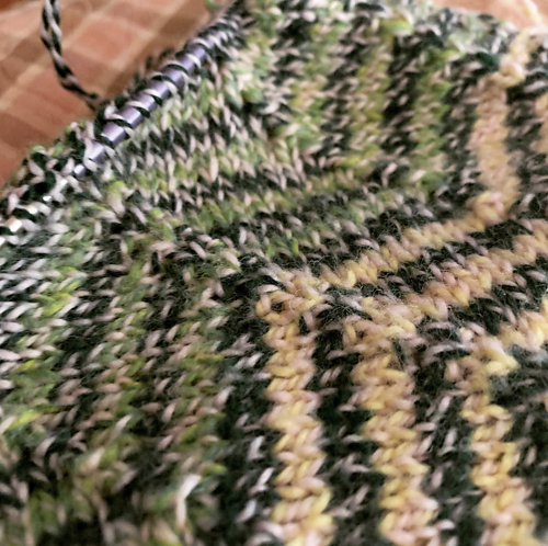 Ravelry: Crazy Jaywalker Scarf pattern by Heather Larsen