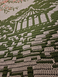 Ravelry: Japanese Garden mosaic blanket pattern by Carri Carey