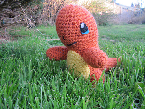 Ravelry: Charmander Pokemon Amigurumi pattern by The Nerdy Knitter