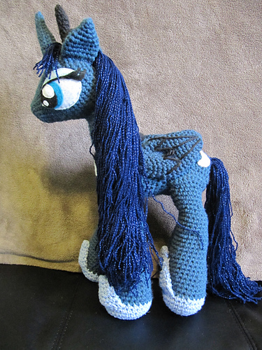 Ravelry: Basic Princess Luna pattern by The Nerdy Knitter
