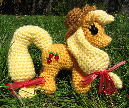 Ravelry: Chibi Applejack pattern by The Nerdy Knitter
