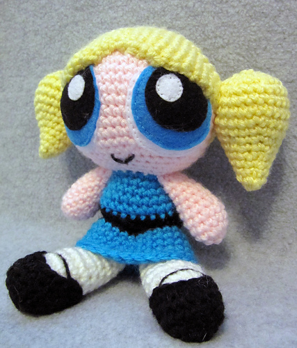Ravelry: Bubbles from Powerpuff Girls pattern by The Nerdy Knitter