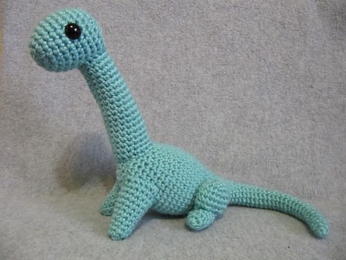 Ravelry: Brontosaurus pattern by The Nerdy Knitter
