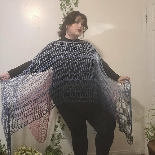 Ravelry: The Midnight Cloak pattern by Nessas Knots