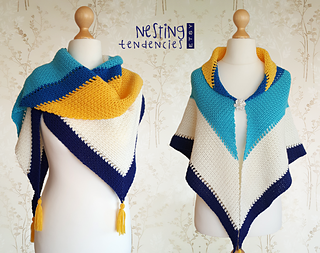 Ravelry: Coffee Shop AU Shawl pattern by Nesting Tendencies