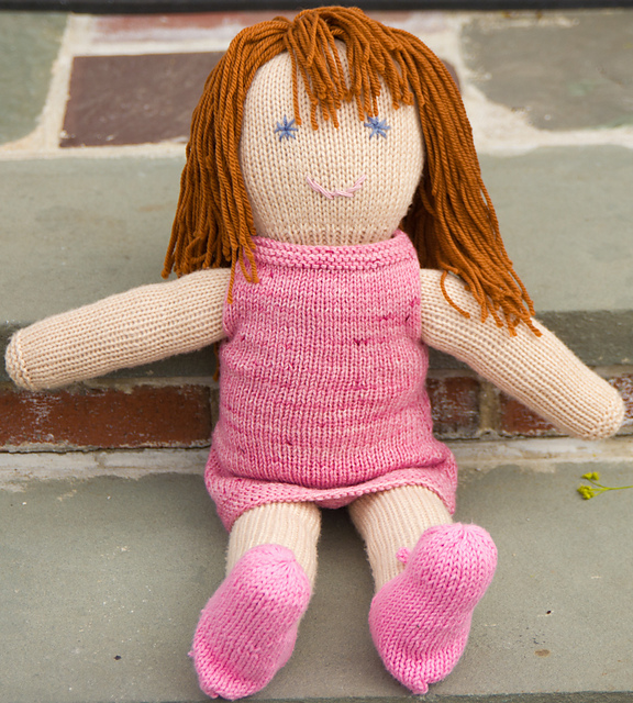 Ravelry: My Favorite Doll Dress and Slippers pattern by Newbury Yarns