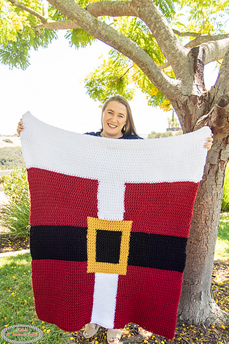 Ravelry: Thermal Crochet Santa Blanket pattern by Nicole Riley