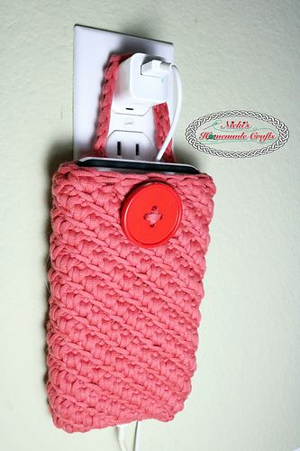 Ravelry: Cell Phone Pouch pattern by Nicole Riley