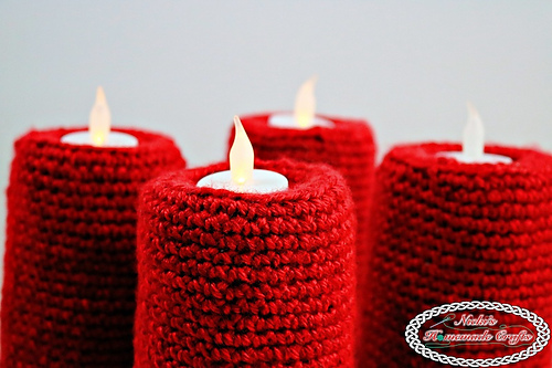 Ravelry: Candle with Flameless Tealight pattern by Nicole Riley