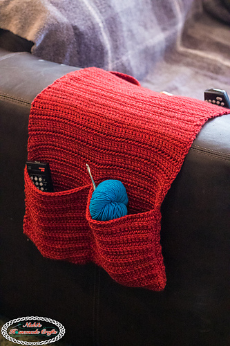 Ravelry: Armchair Caddy pattern by Nicole Riley