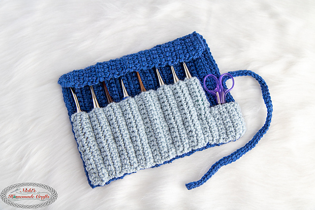 Ravelry: Crochet Hook Holder Roll pattern by Nicole Riley