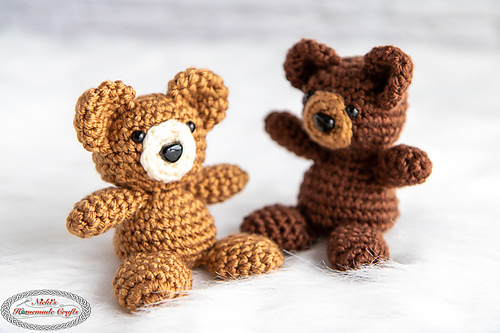Ravelry: Tiny Teddy Bear pattern by Nicole Riley
