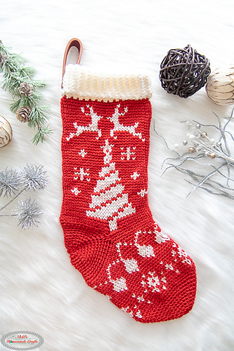Ravelry: Magical Christmas Stocking pattern by Nicole Riley