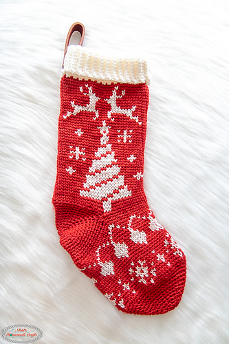 Ravelry: Magical Christmas Stocking pattern by Nicole Riley