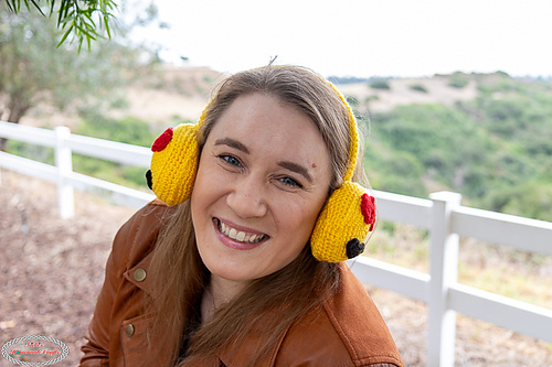 Ravelry: Emoji Earmuffs pattern by Nicole Riley