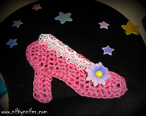 Ravelry: My High Heel Shoe Motif pattern by Jennifer Gregory