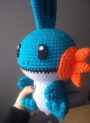 Ravelry: Pokemon Mudkip amigurumi pattern pattern by De Lisi Sofia