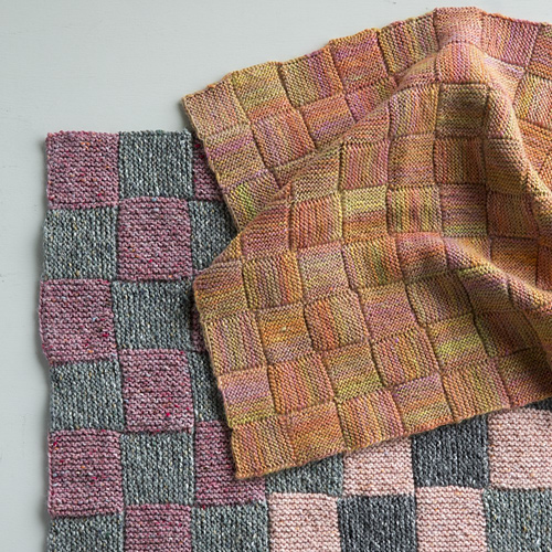 Ravelry: p.24 Garter Blocks Throw 2 pattern by Kotomi Hayashi (林 ことみ)