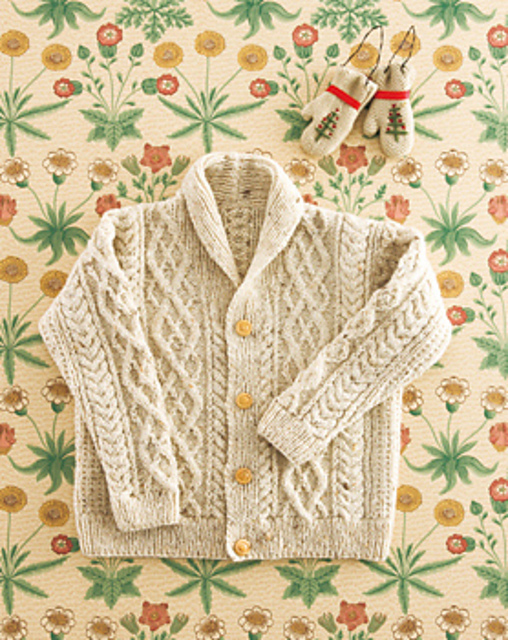 Ravelry: Aran Jacket pattern by Junko Yokoyama (横山純子)