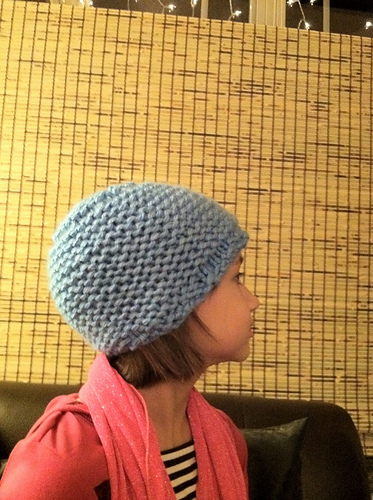 Ravelry: Easy Knit Cap pattern by Melody Fulone