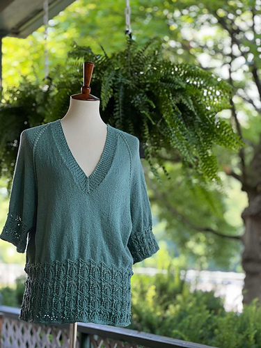 Ravelry: Valena Top pattern by Nikolett Corley Designs