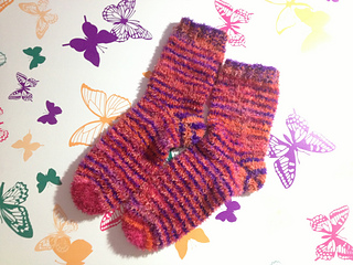 Ravelry: NinjaBex's Em's Regia Softy Socks x2