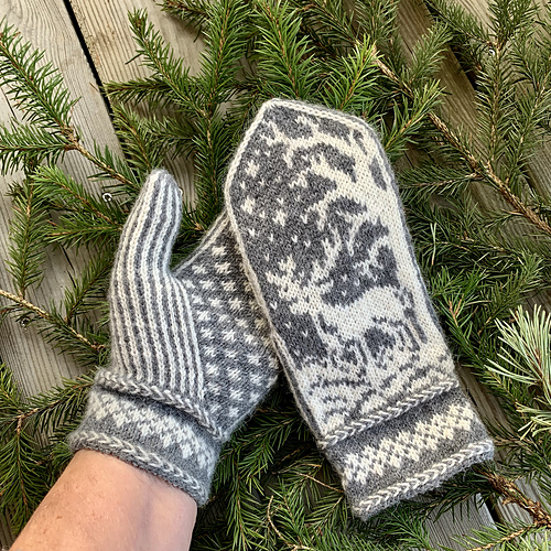 Ravelry: Renar / Reindeer pattern by Anita Widell