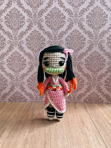 Ravelry: Nezuko pattern by Sheila Feijoo