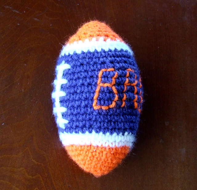 Ravelry: Crocheted Team Football pattern by Nancy Wiswell