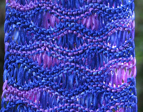 Ravelry: Wavy Ribbon Scarf pattern by Tess' Designer Yarns