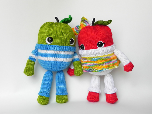 Ravelry: Apple Jack Twins pattern by Susan Claudino