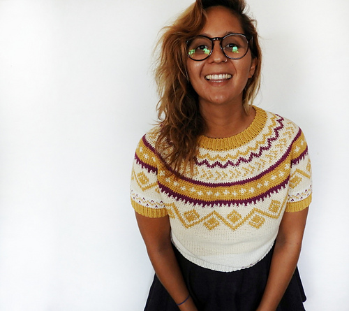 Ravelry: Aztec Sweater pattern by Nomad Stitches