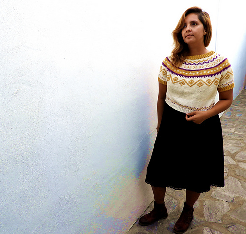 Ravelry: Aztec Sweater pattern by Nomad Stitches