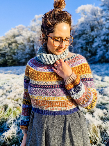Ravelry: Mosaic Jumper pattern by Nomad Stitches