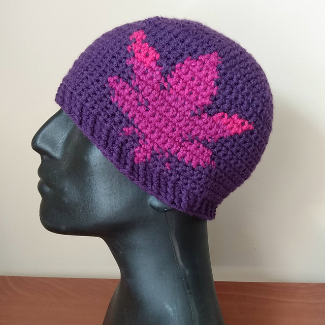 Ravelry: Marijuana Leaf Beanie pattern by Stephanie Dunkin